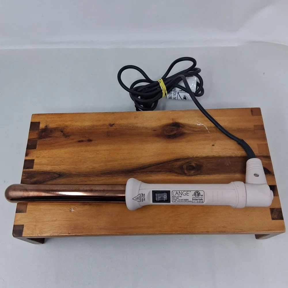 Lange | Hair | Lange Ondule Titanium Curling Wand Rose Gold Ht5b Sku ...